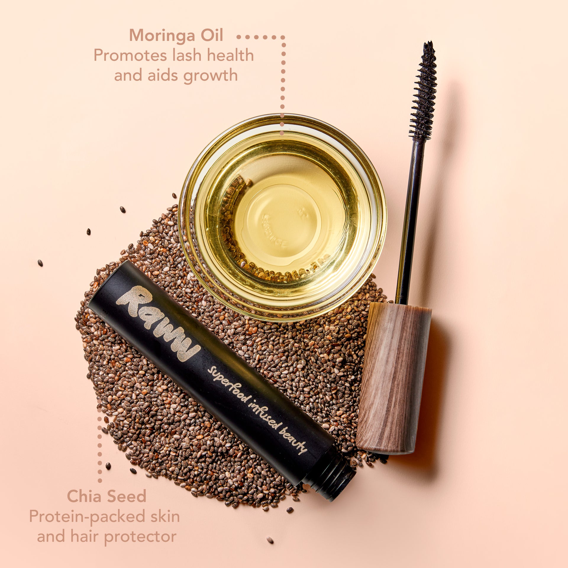Moringa Lash Impact Mascara | RAWW Cosmetics